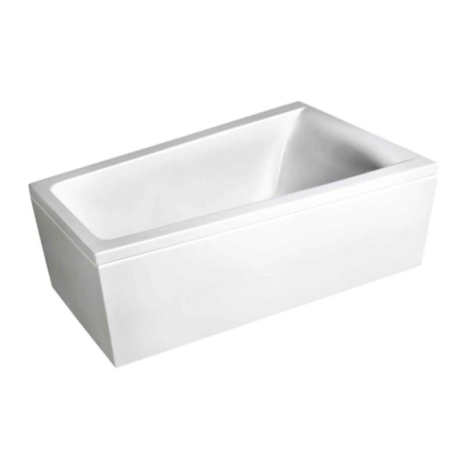 Interform Nemo MicroSilk Badekar 160x100/70 uten panel - Bad.no