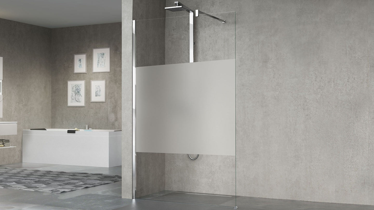 Fastvegg & Walk-in dusj | Bad.no