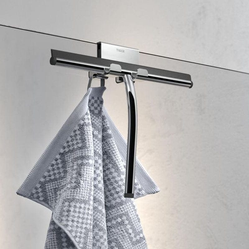 Tiger Caddy dobbel krok til glassvegg | Knagger - Bad.no