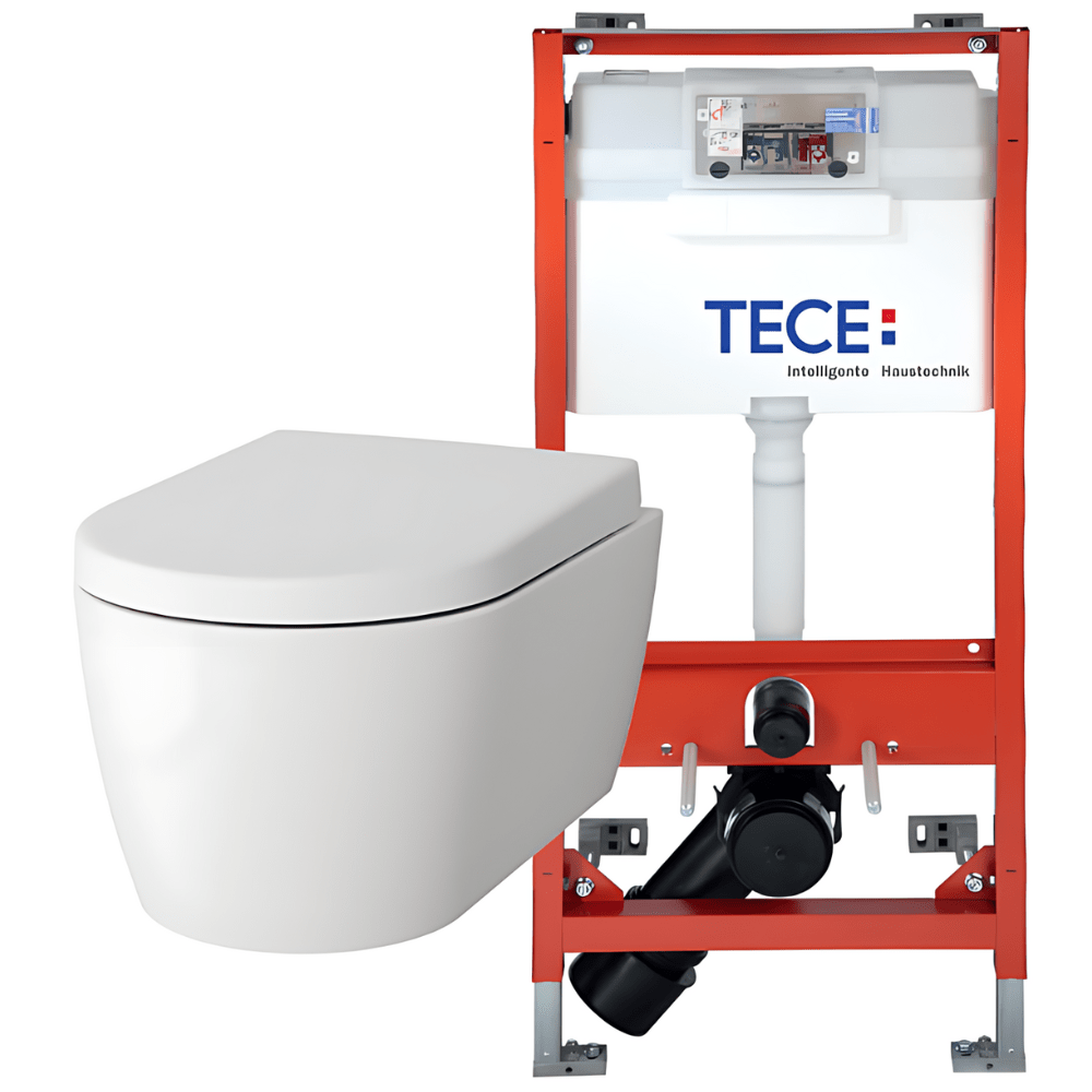 VikingBad Aida Standard Vegghengt Toalettpakke - Bad.no