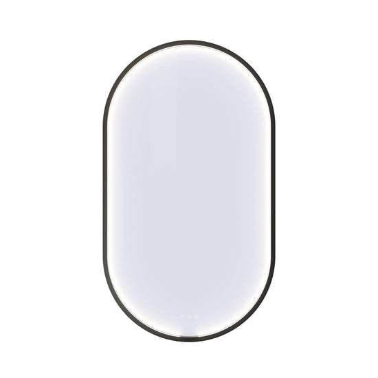 Dansani Moon Oval Rammespeil LED lys │ Møbler - Bad.no