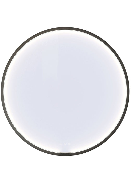 Dansani Moon Rundt Rammespeil LED - Ø75/90cm | Speil med lys - Bad.no