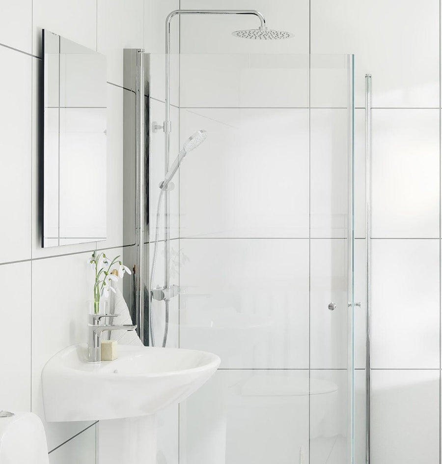 Gustavsberg Estetic Round Takdusj | Dusjsett - Bad.no