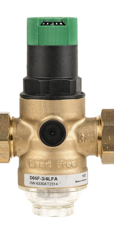 Braukmann Trykkreduksjonsventil D06F-LF Blyfri | Ventiler - Bad.no